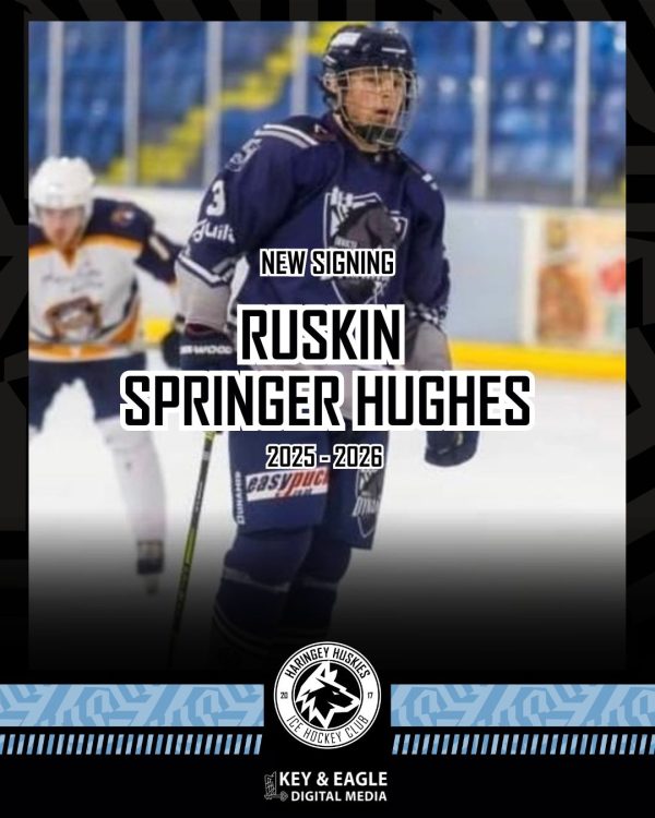 HUSKIES SIGN RUSKIN SPRINGER HUGHES – Haringey Huskies